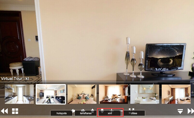 图解Editor插件嵌入电视机视频 - krpano教程